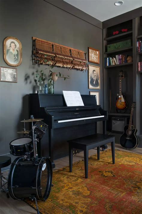 17 Music Room Ideas To Fuel Your Creative Side Arredamento Casa Idee Per La Camera Arredamento