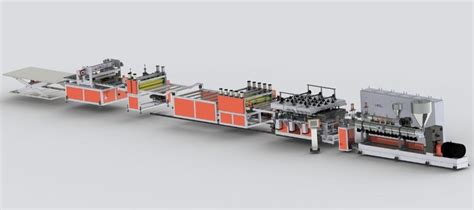 Pp Hollow Construction Formwork Board Extrusion Line