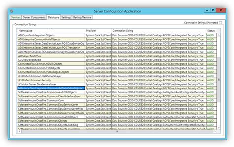 Configure The Ccure 9000 Server