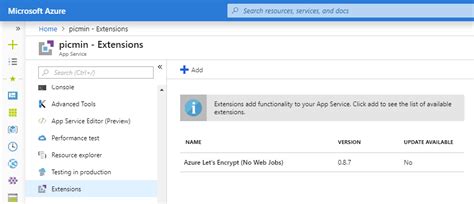 Secure Your Azure Web App Using Ssl Certificate Provided By Lets Encrypt Paris Polyzos Blog