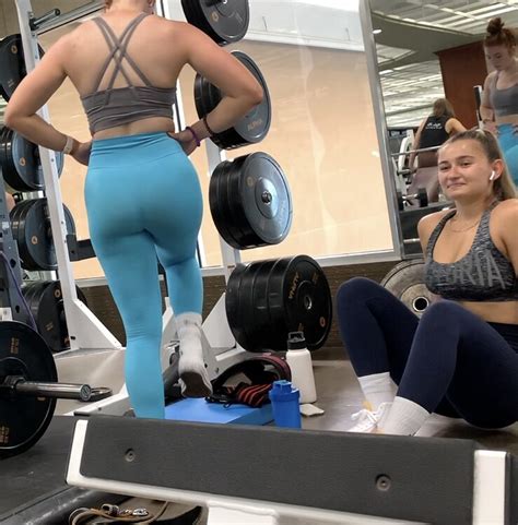 Gym Bitches 1 5 Different Lulu Leggings On Perfect Teen Ass Its Like
