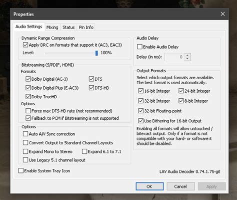 Mpc Hc Bit Madvr K Settings Directlasopa