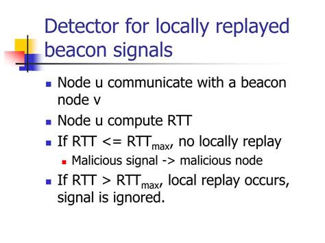 Ppt Detecting Malicious Beacon Nodes For Secure Location Discovery In Wireless Sensor Networks