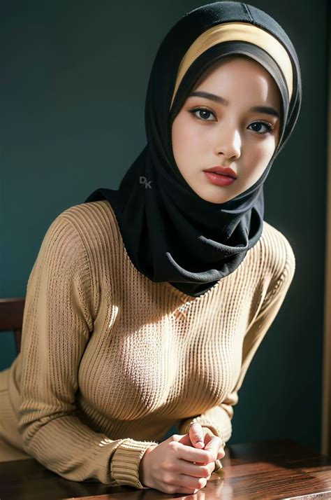 The Hijab Is A Traditional Garment Worn By Muslim Women That Covers The