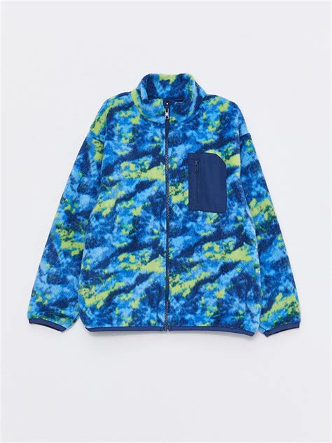 خرید و قیمت زیپ دار سویشرت پسرانه فیت راحت ال سی وایکیکی کیدز Lcw