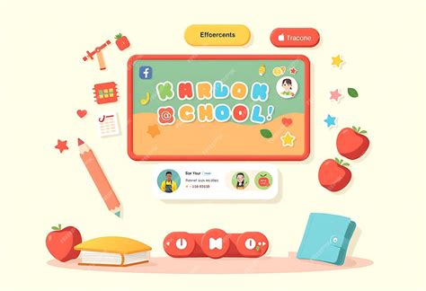 Cute Educational Layout For An Educational Gamer Featuring Primar