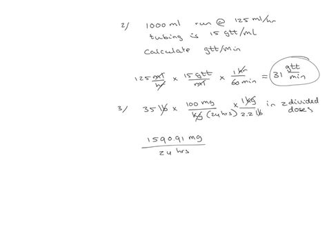 Solved The Available Set Is Calibrated To 20 Gtt Ml The Ordered Infusion Is 1250 Ml In 19