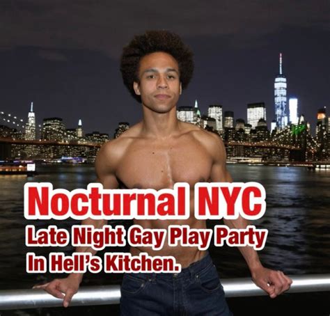 Gay Sex Parties In New York City From