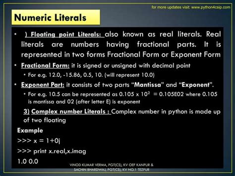 revision of python class 12 notes cmputer science ppt