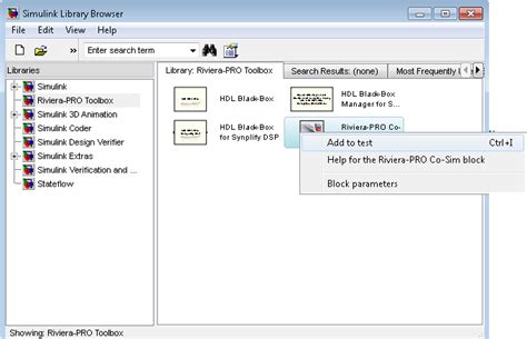 Simulink® Interface In Riviera Pro Application Notes Documentation
