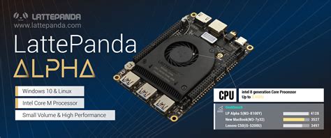 lattepanda alpha announced a palm sized and low power windows 10 sbc techpowerup
