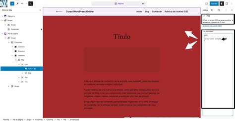 Cómo se añade CSS personalizado en los temas de bloques Ayuda WordPress