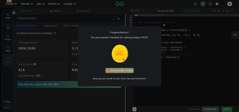 Reema Sabreen A On Linkedin Gfg160 Geekstreak2024 Womenintech Problemsolving Codingchallenge