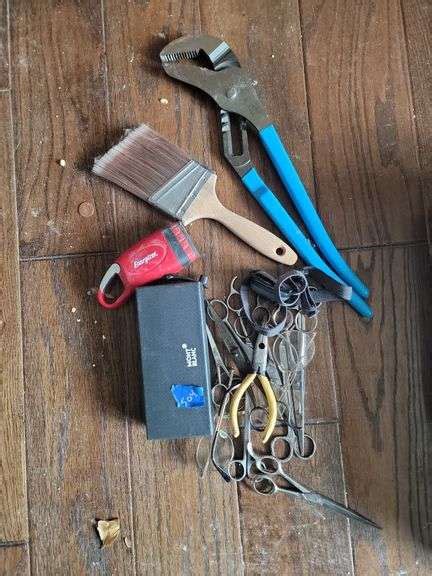 Scissors Glasses And Tools Assortment Advantage Auction