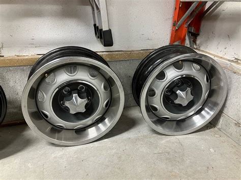 Sold 14 Mopar Small Bolt Pattern Rallye Wheels 400 For A Bodies