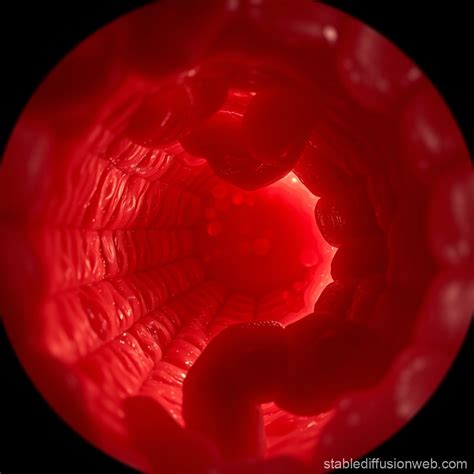 Colonoscopy Procedure Close Up Stable Diffusion Online