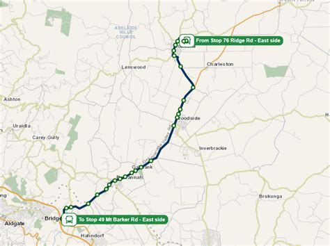 Adelaide Bus Route No 747 Feeder Routes Runs From Noarlunga Centre To Seaford Clockwise Loop