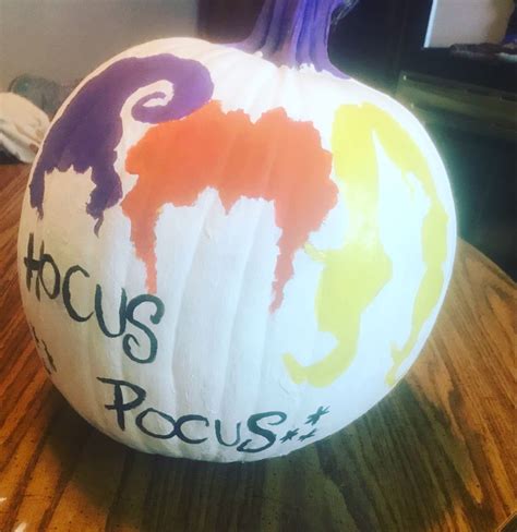 Hocus Pocus Pumpkin Creative Pumpkin Decorating Pumpkin Halloween