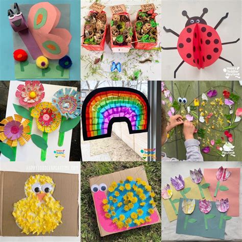 Spring Arts And Crafts Ideas