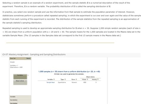 Solved Selecting A Random Sample Is An Example Of A Random Chegg Com