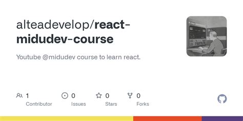 Github Alteadevelop React Midudev Course Youtube Midudev Course To Learn React