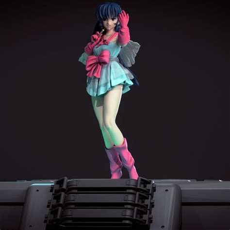 🤖 Lynn Minmay Macross・ 3d File For 3d Printing・cults