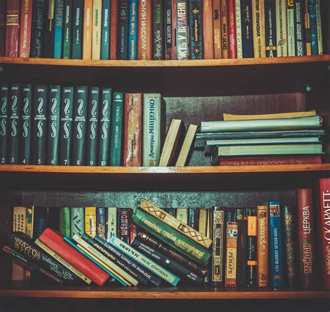 Shelves Of Books At Rita Block Blog