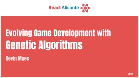 Kevin Maes On Linkedin 2024 09 21 33 Kevin Maes Evolving Game Development With Genetic