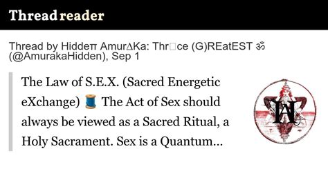 Thread By AmurakaHidden On Thread Reader App Thread Reader App
