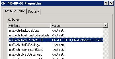 Remove Default Public Folder Database For An Exchange Mailbox Database
