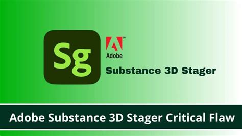 Adobe Substance 3d Stager Let Attacker Execute Arbitrary Code Donna R