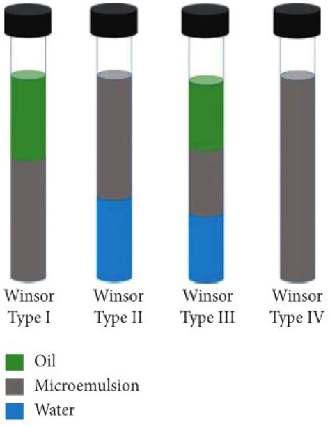 Schematic Diagram Of Different Types Of Microemulsions By Phase [13] Download Scientific