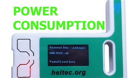 Meshtastic Heltec Lora Esp32 V3 Oled Power Consumption By Technology Master Youtube