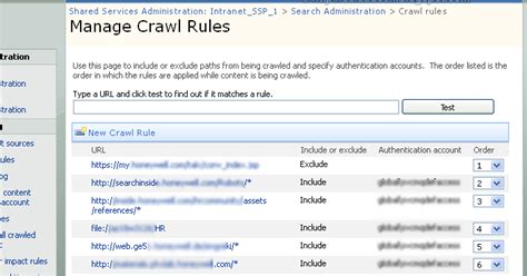 Sharepoint Search Crawl Rules What Is That What It Does For Us Sharepoint Diary