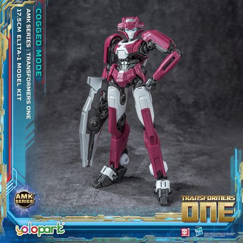 Yolopark Transformers One Elita 1 Cogged Mode Action Figure 6 89 Inch Highly Articulated