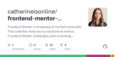 Github Catherineisonlinefrontend Mentor Challenge Solutions