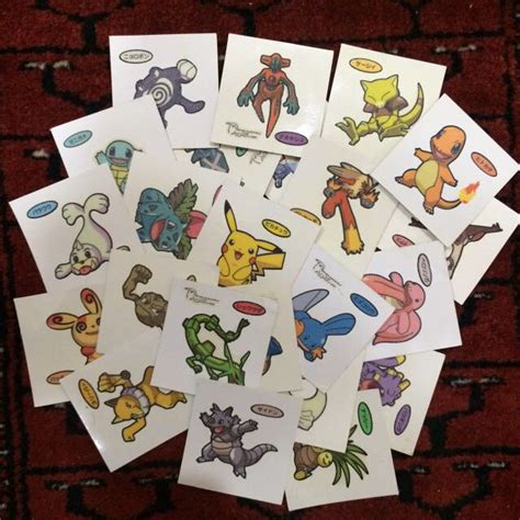 Alakazam Pokemon Sticker Hobbies And Toys Toys And Games On Carousell