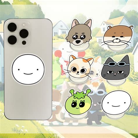 Kpop Bbnexdo การ์ตูนใหม่อะคริลิคโทรศัพท์มือถือถุงลมนิรภัยขาตั้งแบบพับเก็บได้ Shopee Thailand