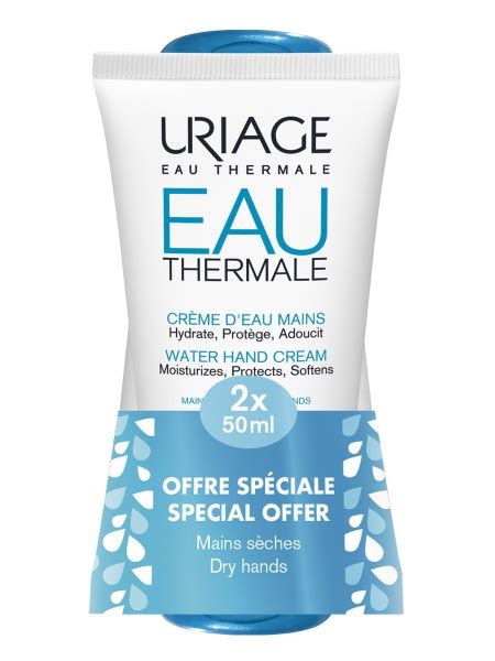 Uriage Eau Thermale Набор ОТермаль Увлажняющий крем для рук 50 мл х 2 шт купить с