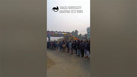 Dhaka University Admisition Test Exam Viralreels Edit Capcut