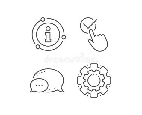 Checkbox Line Icon Accepted Or Confirmed Sign Vector Stock Vector Illustration Of Outline