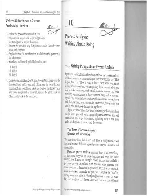Chapter 10 Process Analysis Takenfromataglance Writingessaysand