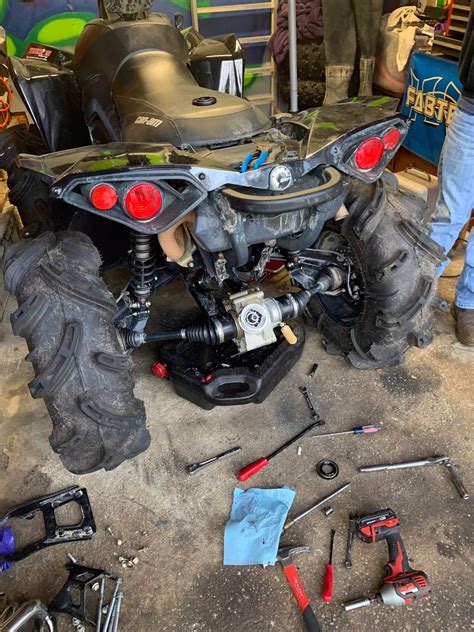 Water In Rear Diff Can Am Atv Forum