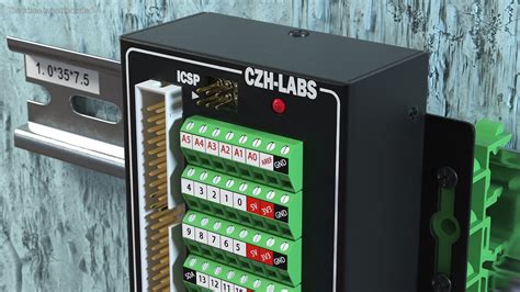 Uno Screw Terminal Block 3d Model 34 3ds Blend C4d Fbx Max Ma
