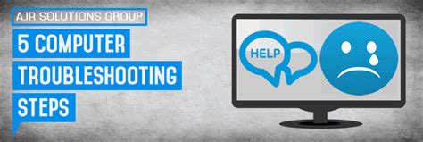 5 Computer Troubleshooting Steps