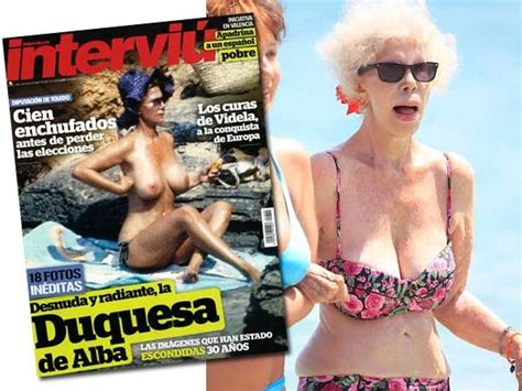 Difunden Una Foto De La Duquesa De Alba Desnuda Infobae