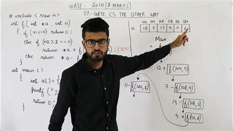 Gate 2010 Pyq C Programming What Is The Value Printed By Following C