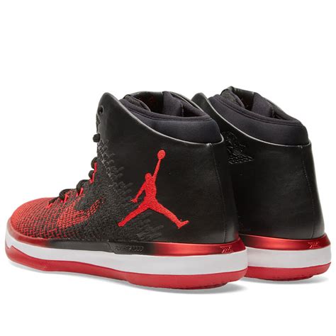 Nike Air Jordan Xxxi Black University Red And White End Kr