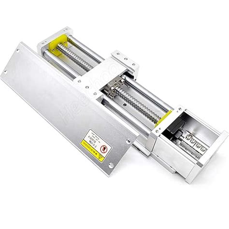 CNC Linear Motion Rail Guide 300mm Stroke Ball Screw Linear Stage Actuator With Dust Cover For