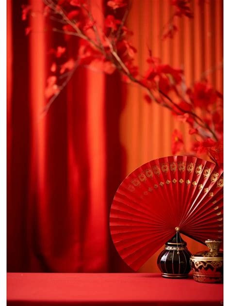 Ai绘画丨中国新年春节氛围感背景（附关键词3插画师轻衣hope来自小红书网页版 花瓣网